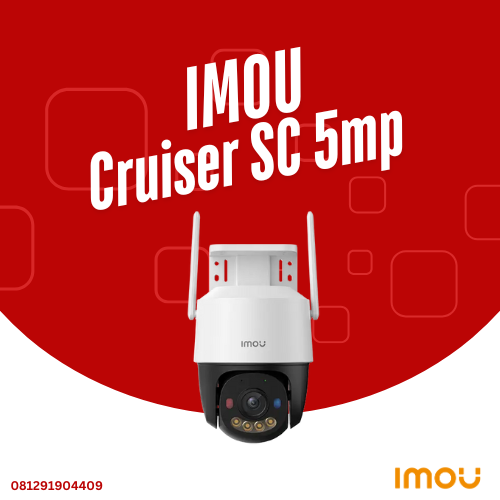 Imou Cruiser SC 5MP | CCTV Outdoor Pintar Dengan Peringatan Visual ...