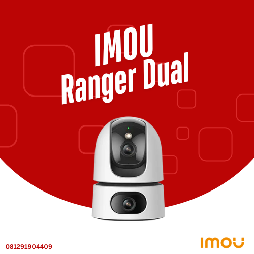 Imou Ranger Dual 3+3MP | Kamera CCTV Smart Indoor Dengan Dual Lens ...