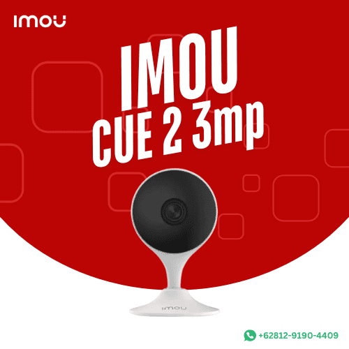 IMOU Cue 2 3MP – Kamera CCTV Indoor AI Detection, Wi-Fi 6, Night Vision ...